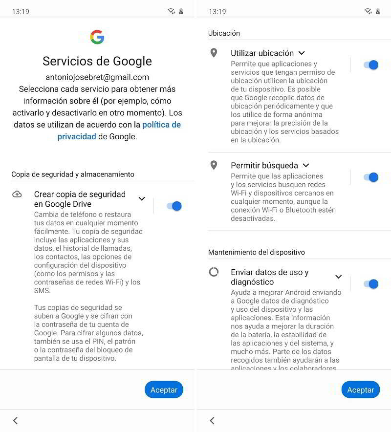 5 pasos esenciales para configurar un móvil Android por primera vez