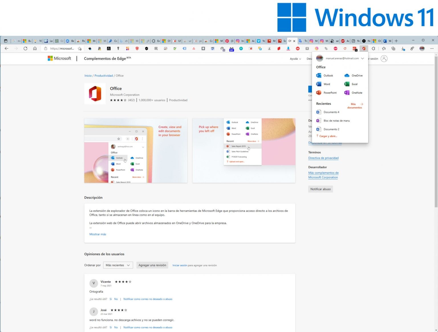 Las mejores extensiones para Microsoft Edge en Windows 11