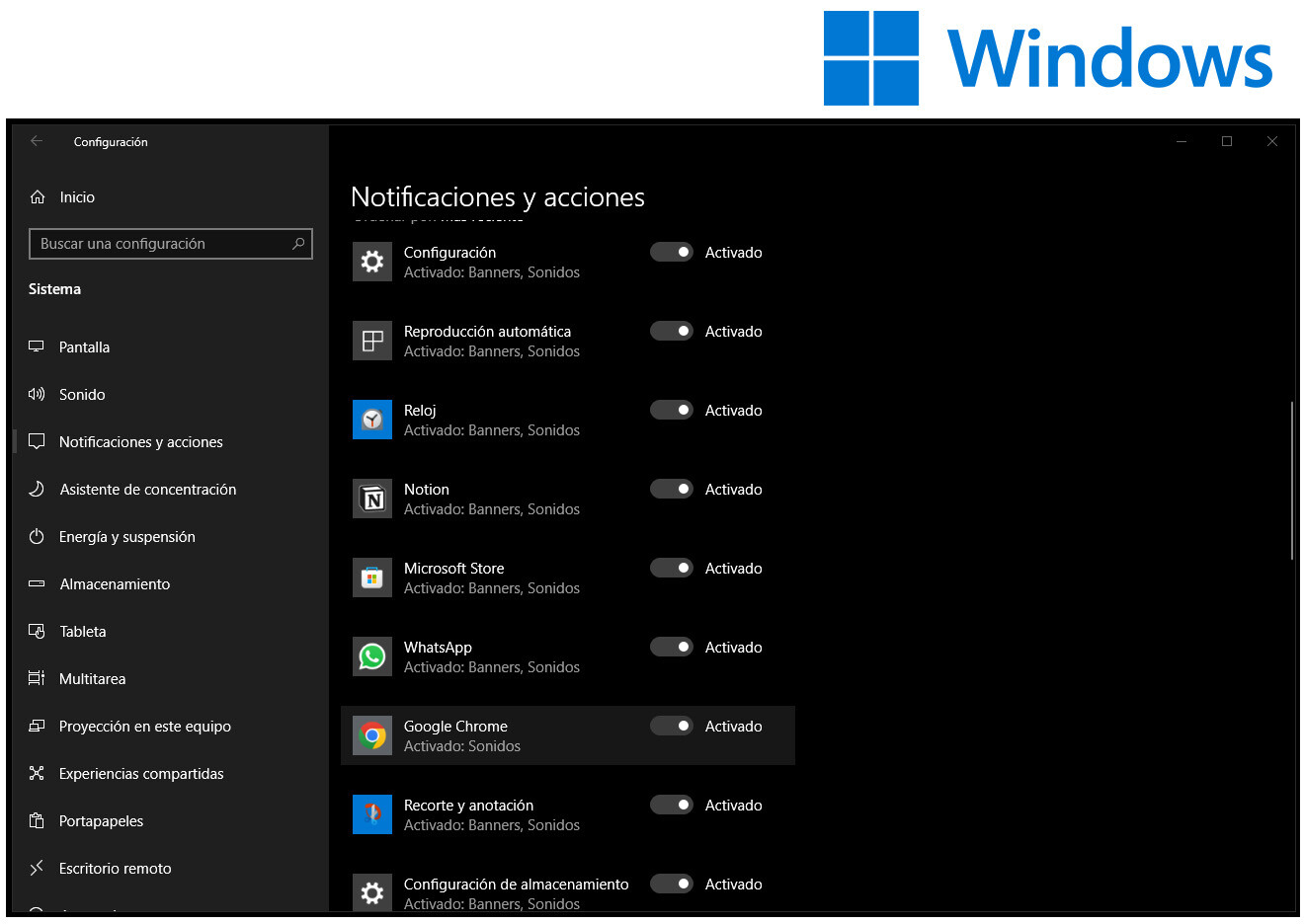 Notificaciones por aplicación: así evitarás distracciones