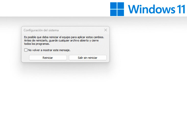 Usa MSConfig en Windows 11 y optimiza el rendimiento de tu PC