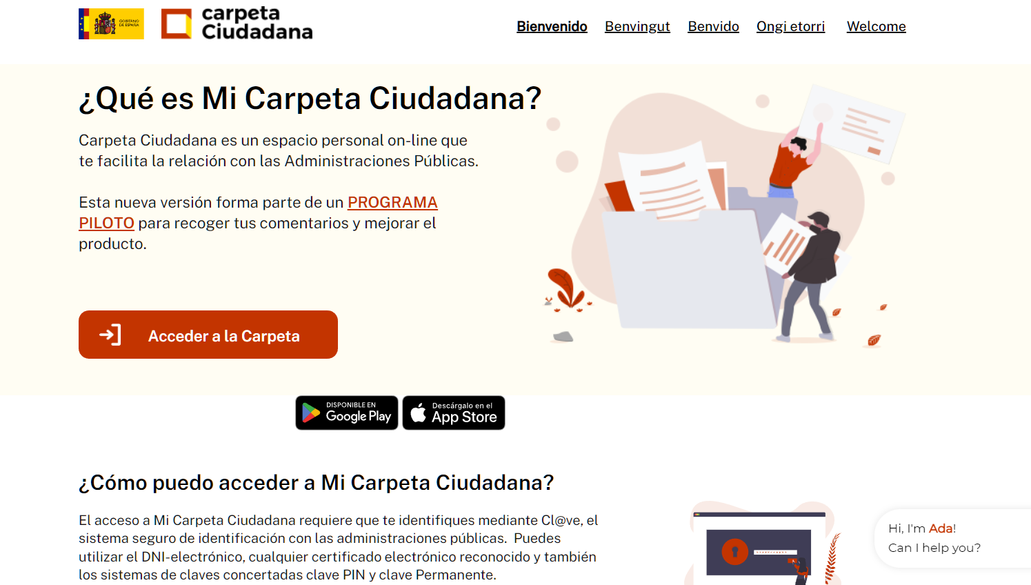 Carpeta Ciudadana: qué es y qué podemos consultar