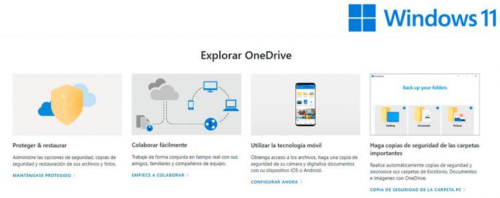 Cómo integrar OneDrive en Windows 11 de Microsoft