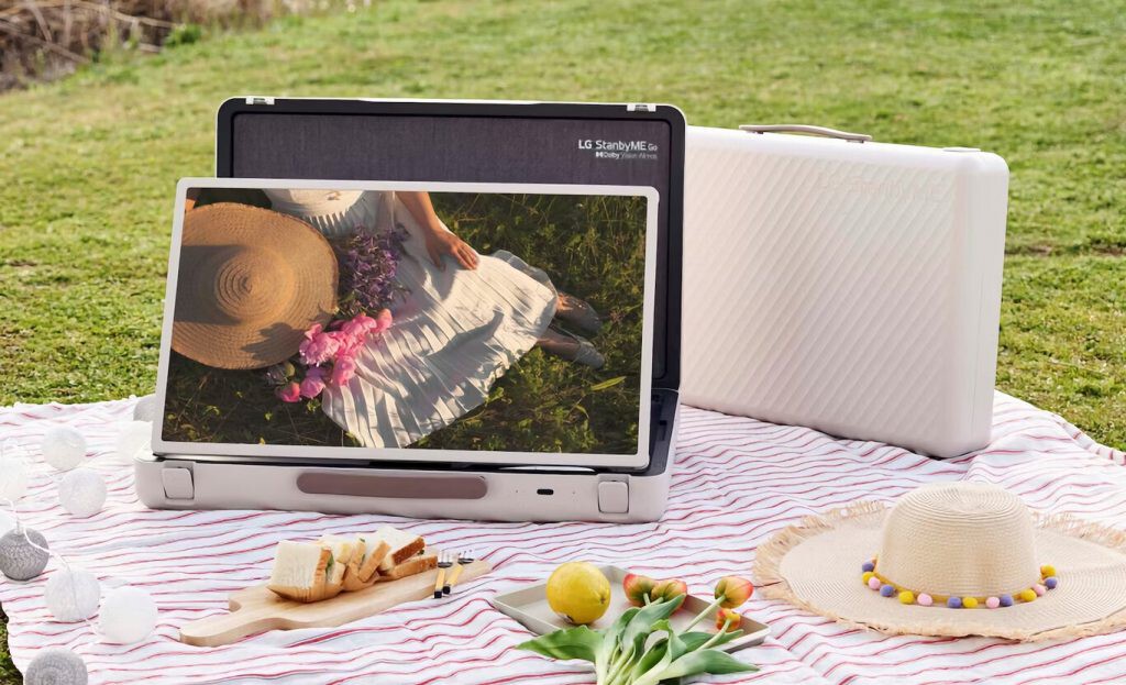 ¿Una smart TV portátil, táctil y con gran batería? Así es LG StanbyME